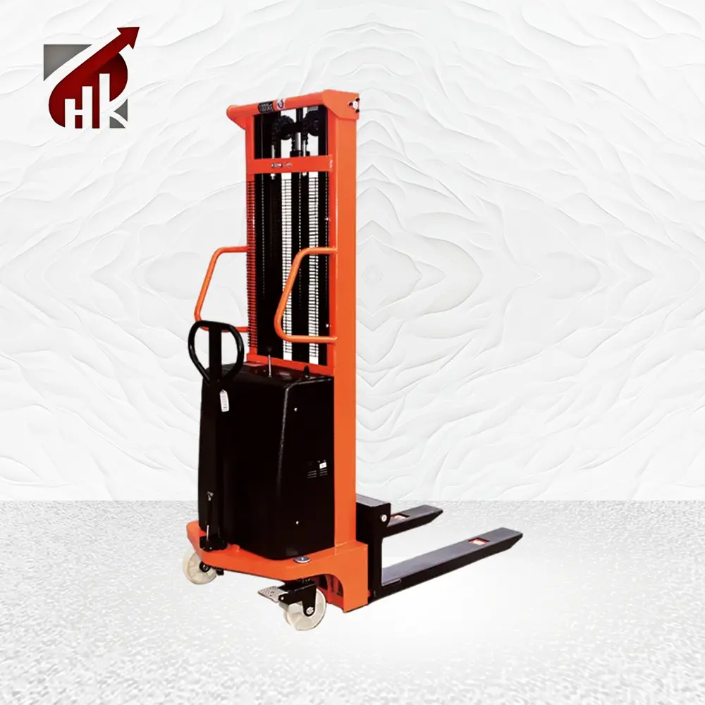Semi Electric Stacker Manufacturer - HK Industries